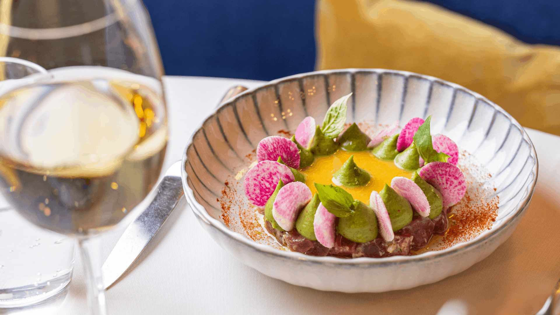 Bagatelle offers you a Mediterranean culinary experience in Tulum